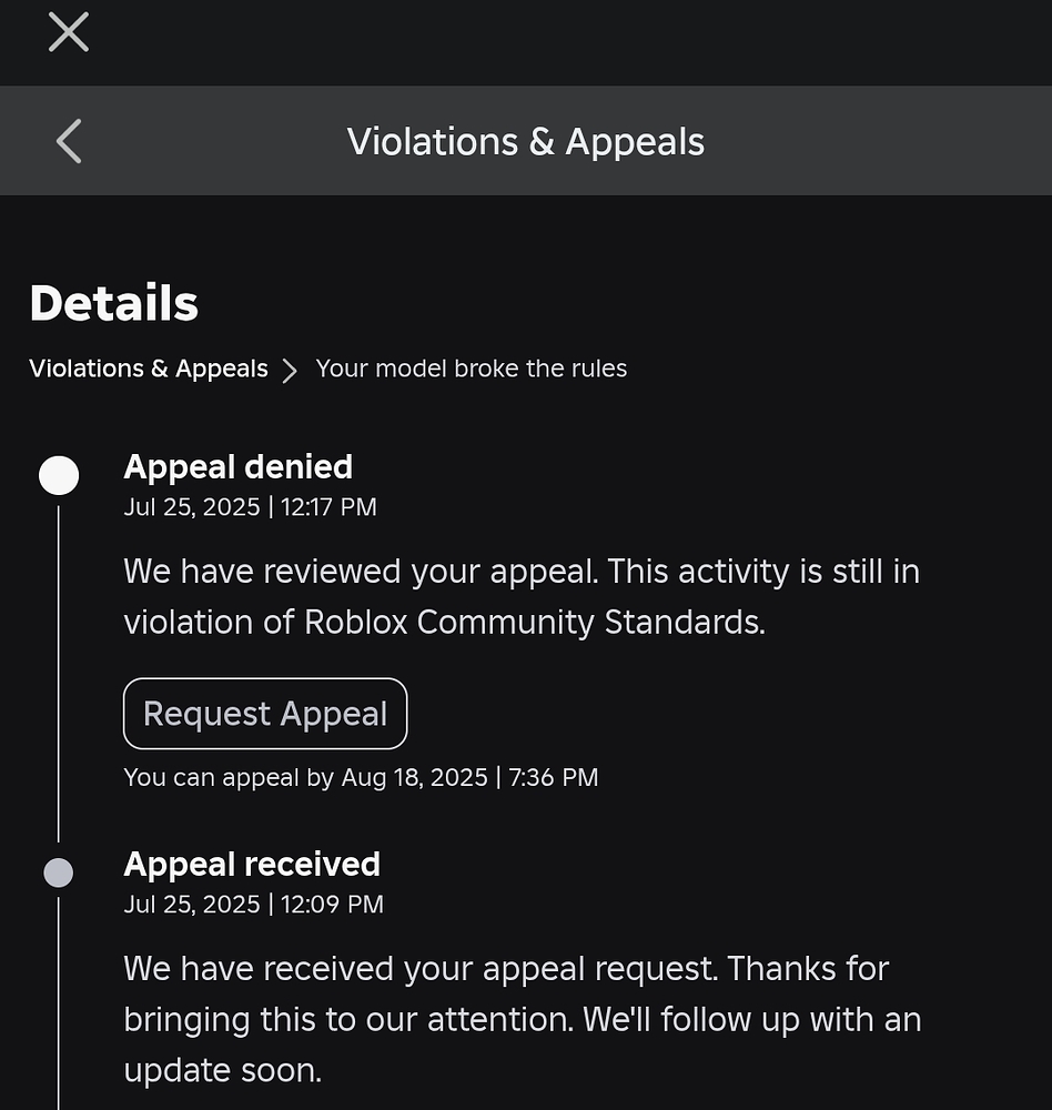 Admin Panel got taken down for misusing roblox's systems - Platform ...