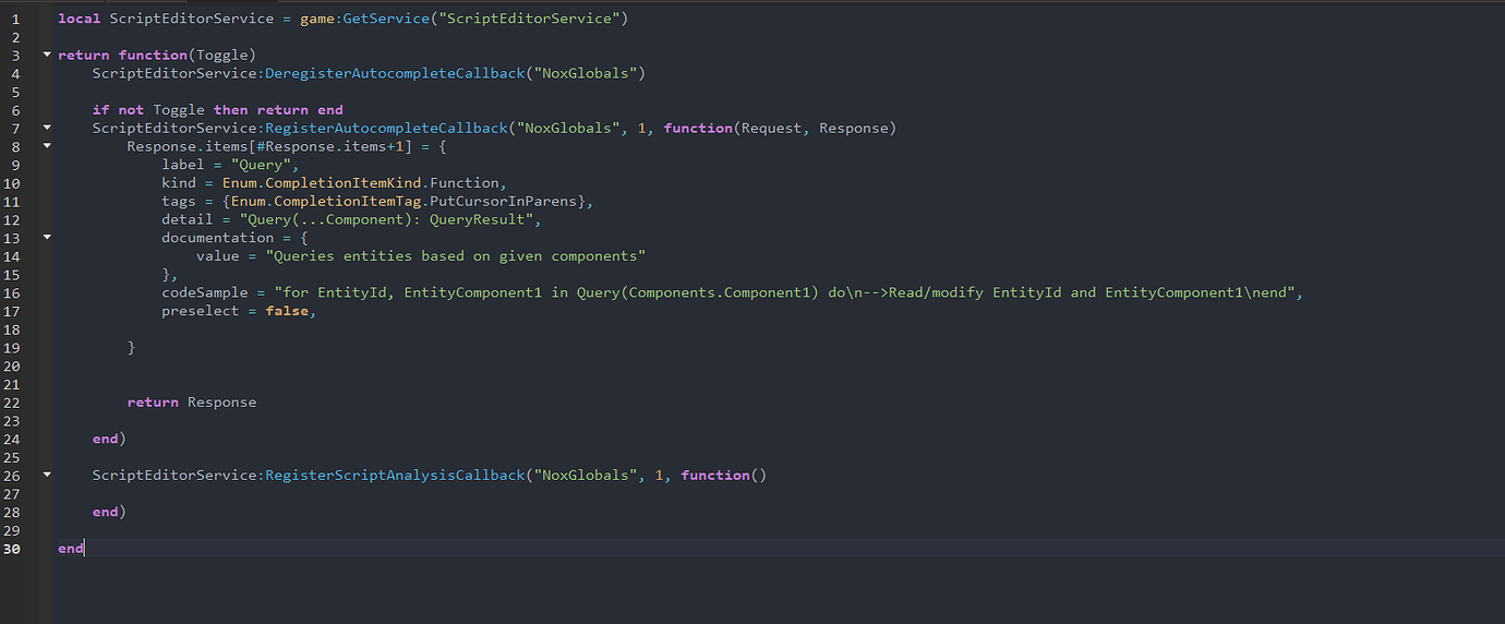 Help with custom script analysis for plugins - Scripting Support ...