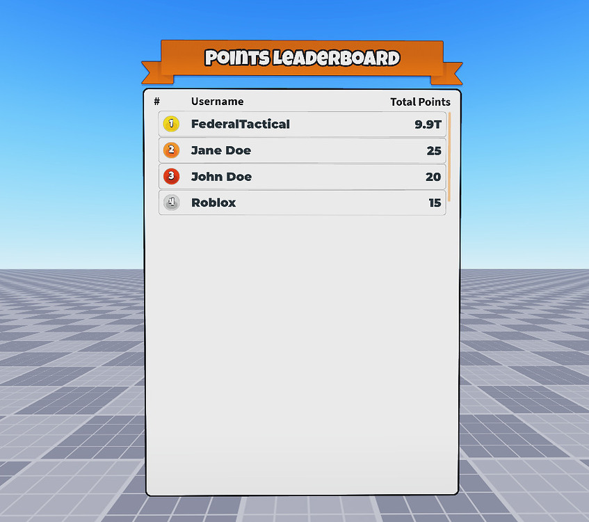 [NEW] GLeaderboard - An easy way to create your Global Leaderboard! - Community Resources ...