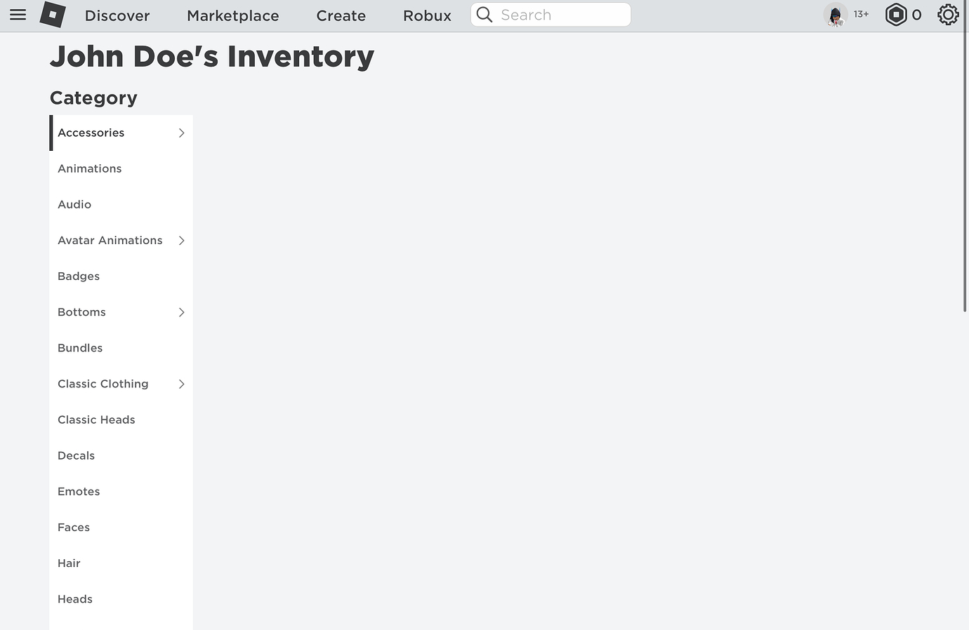 Filtering for most items in private inventories returns a blank page - Website Bugs - Developer ...