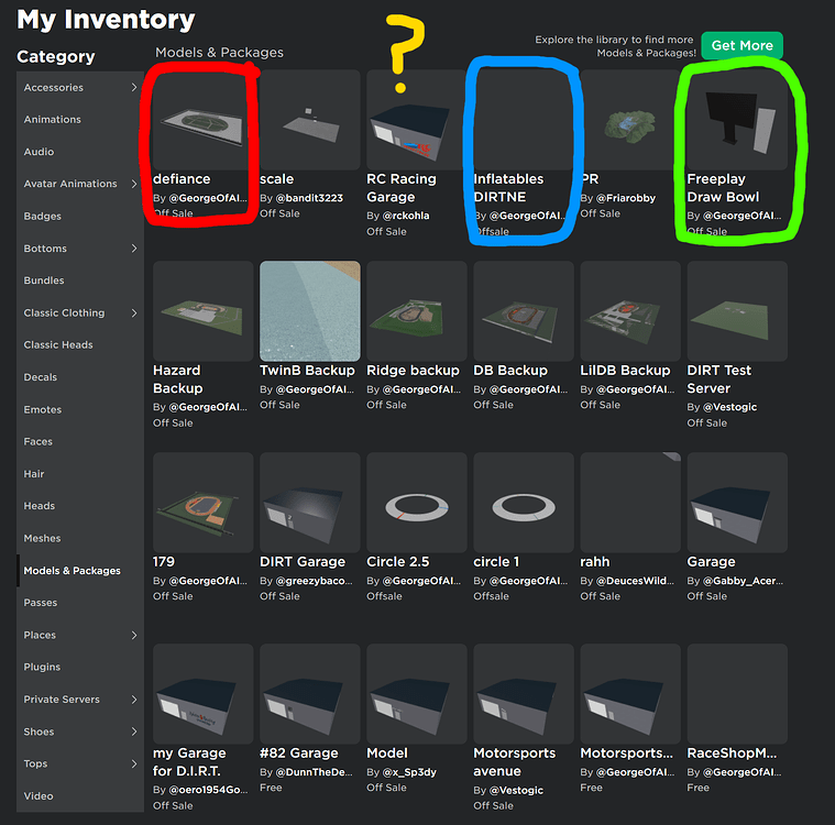 Toolbox not showing all of "My Models" - Studio Bugs - Developer Forum ...