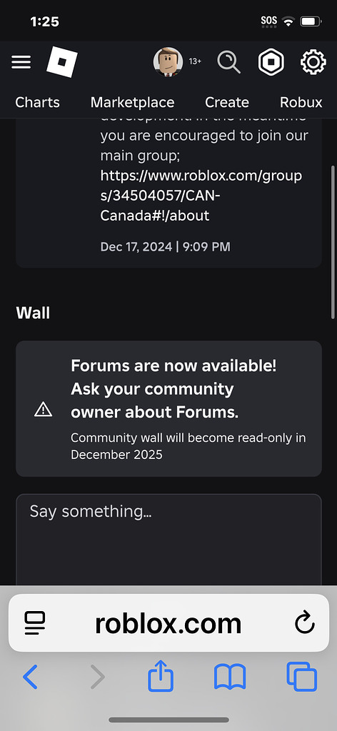 Roblox Communities/Groups roles won’t show - Roblox Application and ...