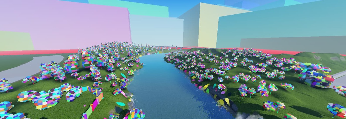 Meshes Appearing Colorful Bug Building Support Developer Forum Roblox