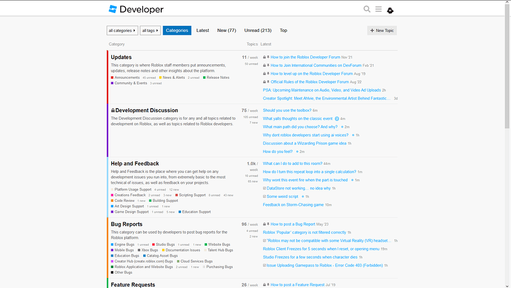 Old DevForum theme (devforums stylus theme) - Community Resources ...