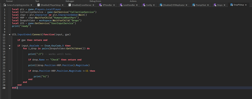 Client script refusing to print Get Tagged(), magnitude on client - Scripting Support ...