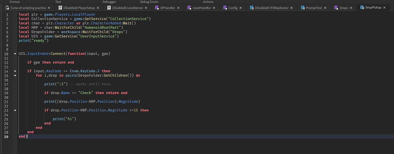 Client script refusing to print Get Tagged(), magnitude on client - Scripting Support ...