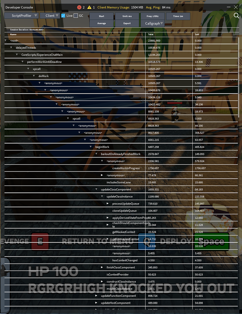 TextChatService 'CoreScripts/ExperienceChatMain' Excessive CPU Usage ...