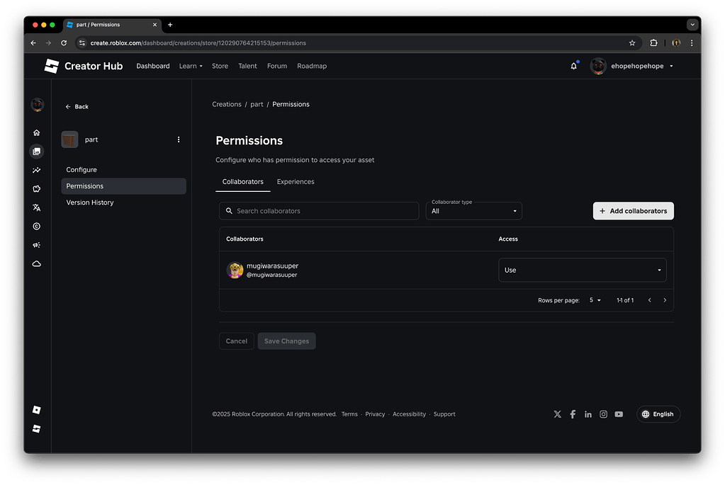 Expanded Sharing for Assets - Announcements - Developer Forum | Roblox