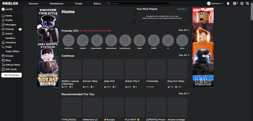 [URGENT] All Roblox services NOT loading [ROBLOX IS UP] - Platform Usage Support - Developer ...
