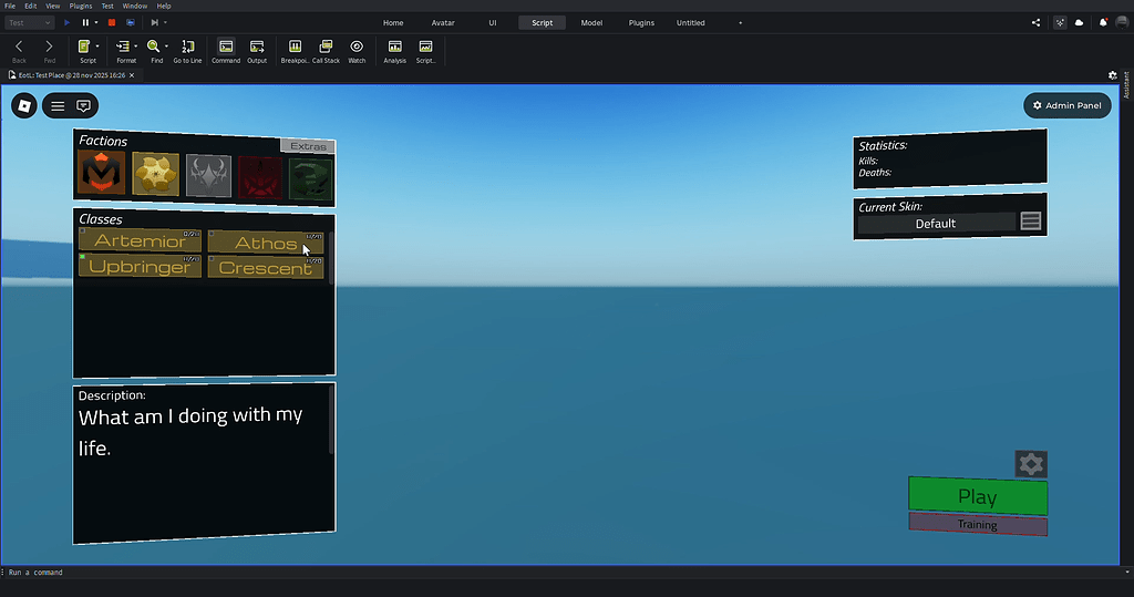 Spatial UI buttons not working when the camera type is set to scriptable - Studio Bugs ...