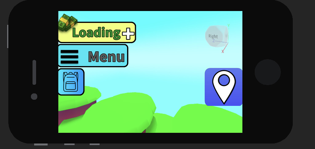 UI looks good on emulator but bad when playing game on emulator - Game ...
