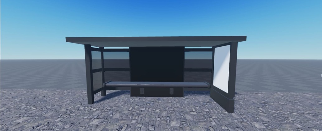 What should I add behind or near this bus stop to make it more Lively ...