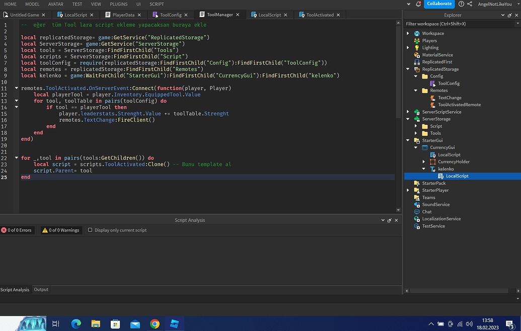 How to change text label's Text with a event - Scripting Support - Developer Forum | Roblox