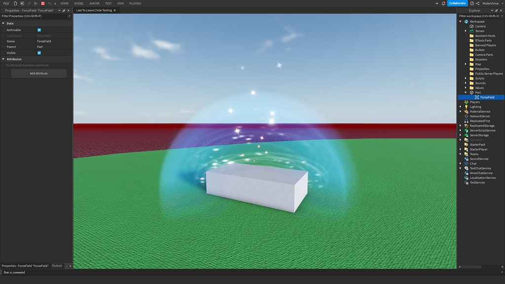 The Forcefield Instance is way too simple - Building Support - Developer Forum | Roblox