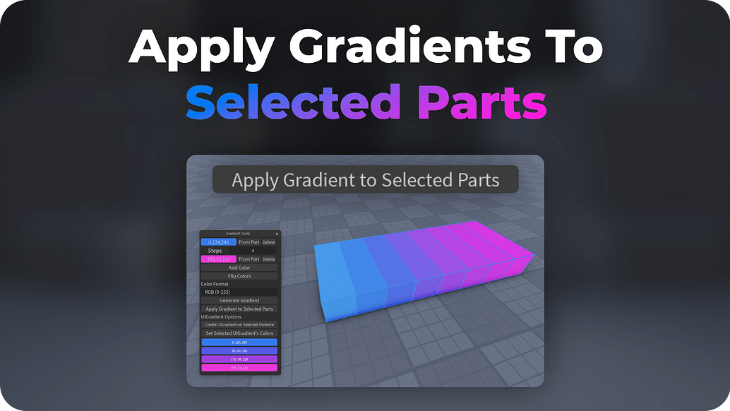 Gradient Tools - Add clean gradients to parts & UI - Community ...