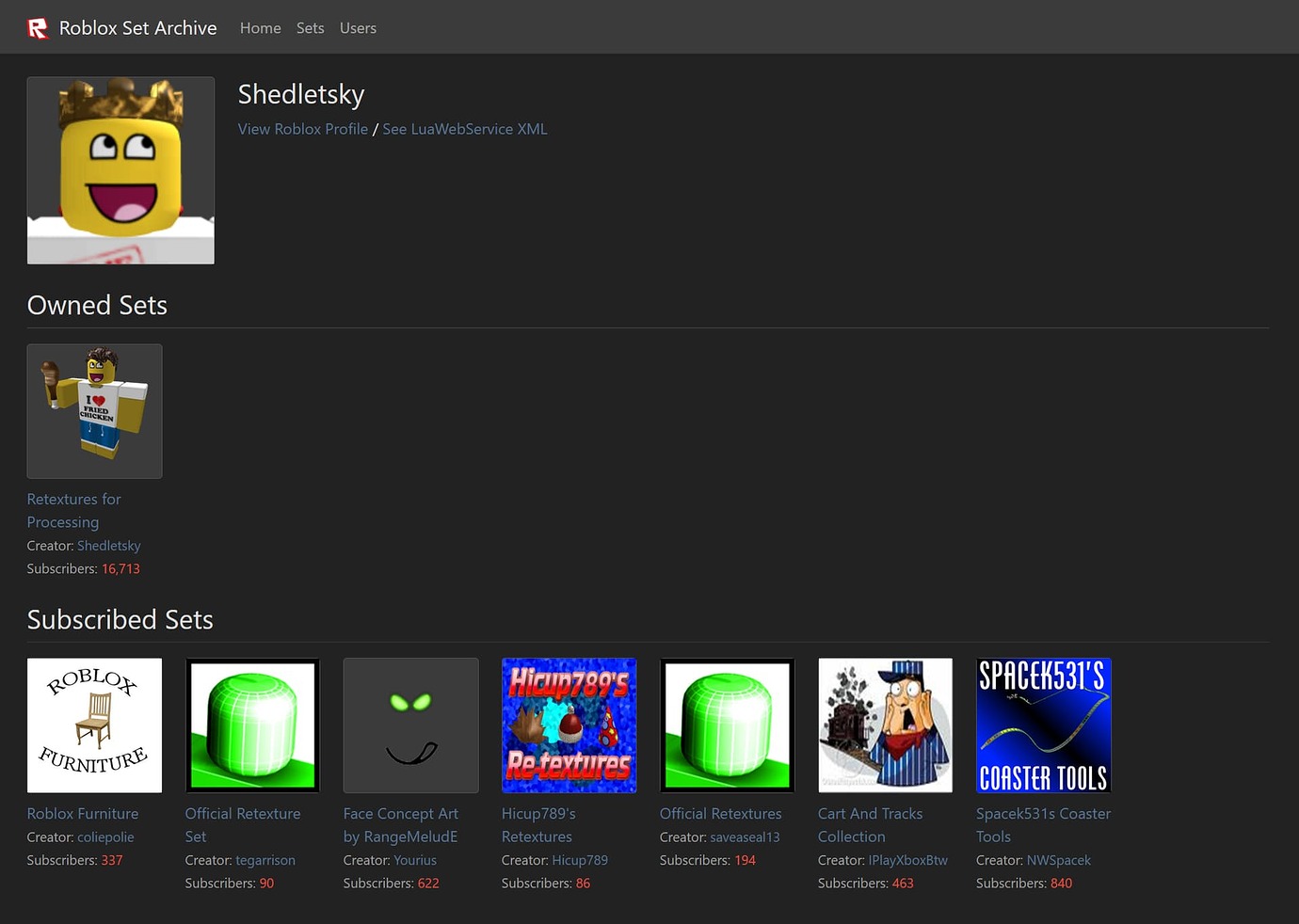 Roblox Set Archive - An archive of user-created sets from 2010 to 2018 ...