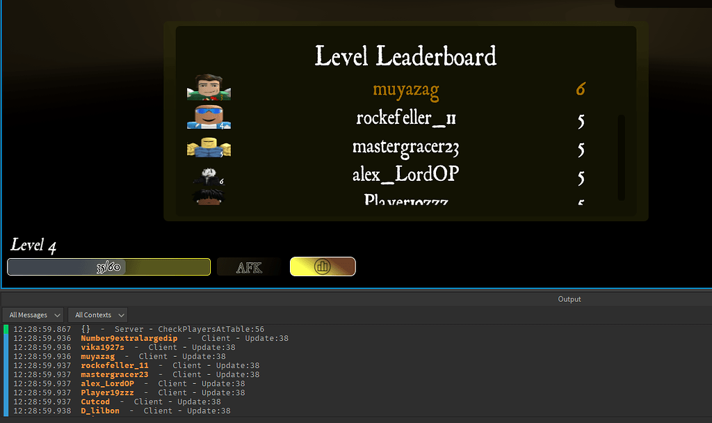 Scrolling frame isnt displaying all frames - Scripting Support - Developer Forum | Roblox