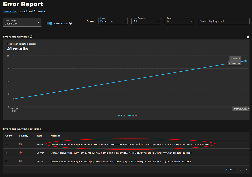 Announcing New Error Reporting and Cache Opt-Out for Data Stores ...