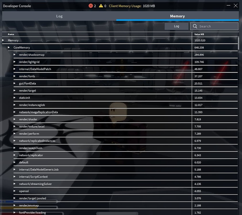 High Memory Usage (Core memory?) - Scripting Support - Developer Forum | Roblox