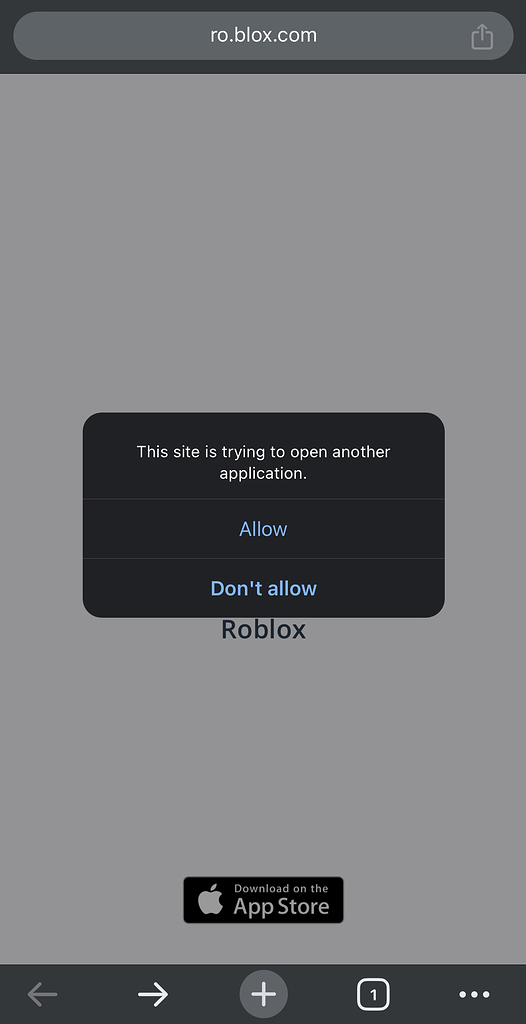 AppsFlyer deeplinking doesn't work on Chrome iOS - Roblox Application and Website Bugs ...