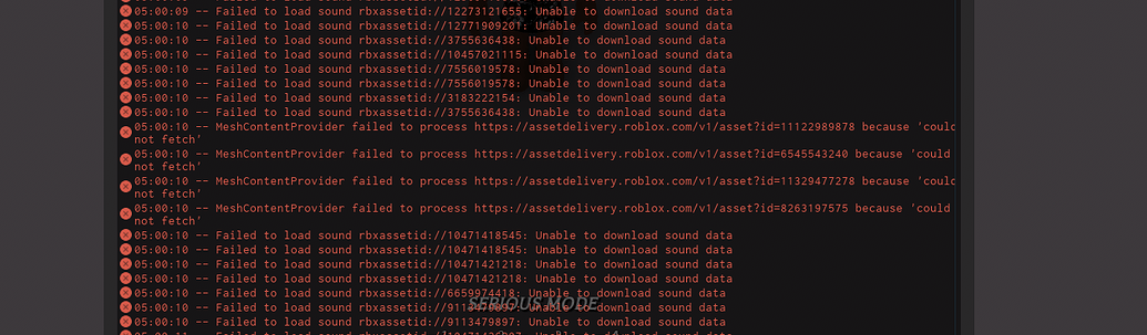 Failed to load sound rbxassetid:// ID: Unable to download sound data - Page 3 - Scripting ...