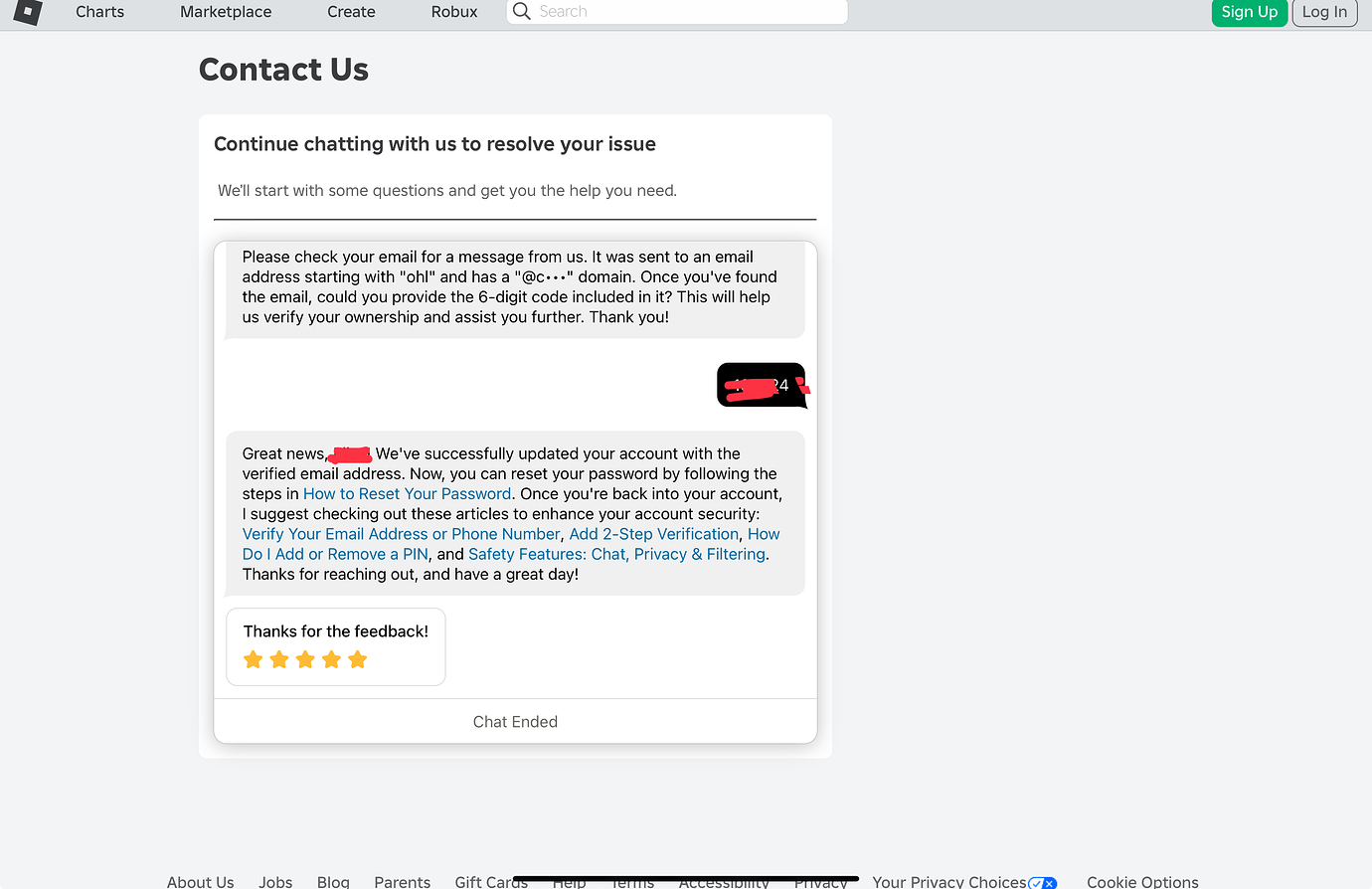 Customer Support - Platform Usage Support - Developer Forum | Roblox