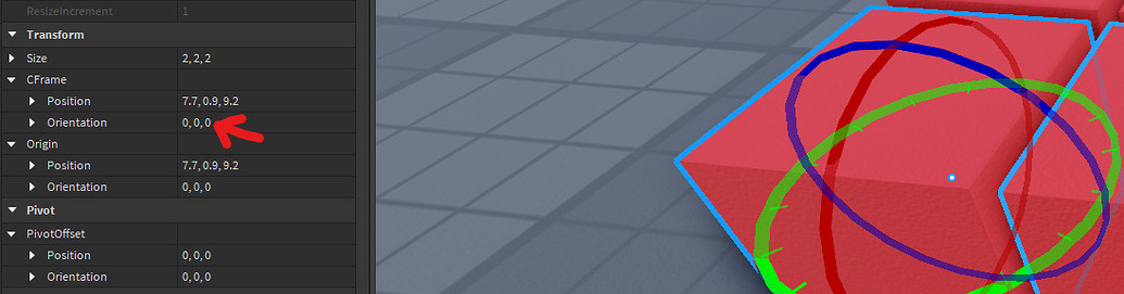 How do I keep the same x and z orientation when the y orientation is different? - Scripting ...