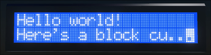 Dot Matrix LCD in Roblox! (with hd44780 bitmaps) - Community Resources ...