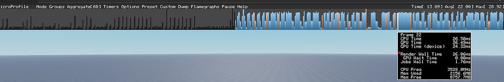 Vulkan API streams too much, Direct3D11 is glitchy in studio edit mode ...
