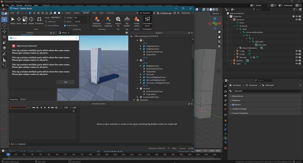 Make Importing Combo Skinned and Conventional Rigs Easier - Studio ...