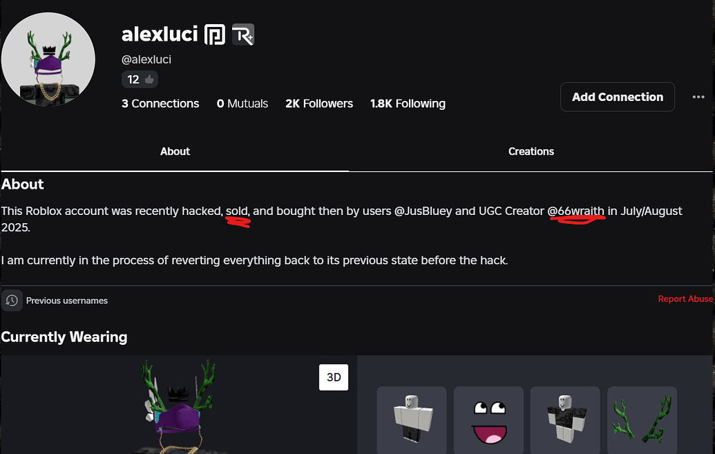 Player has managed to claim ownership of a group I gave to my alt ...