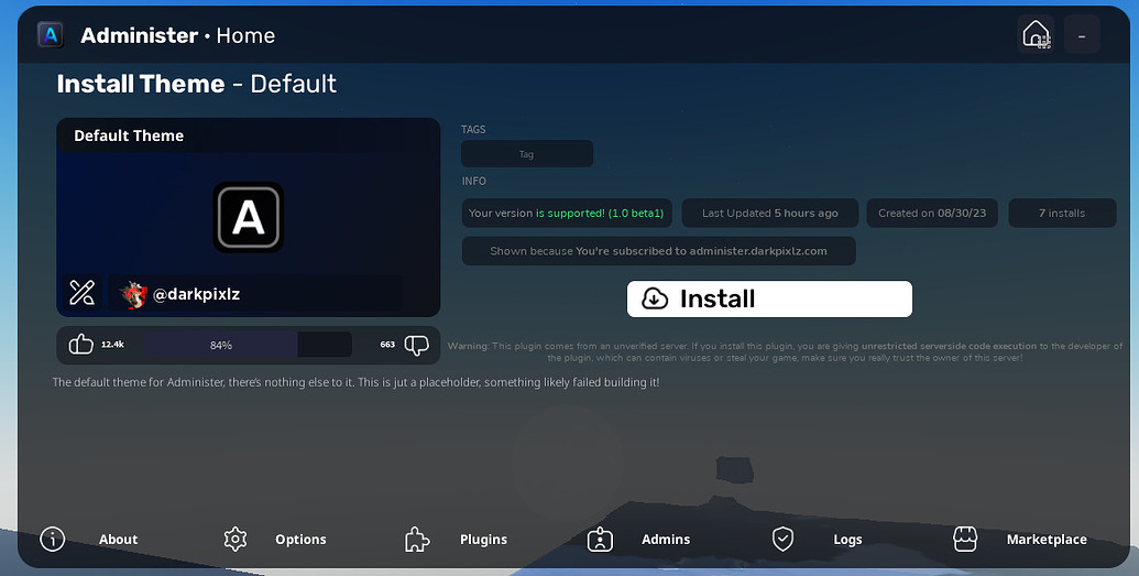 Feedback on admin panel design - Creations Feedback - Developer Forum ...