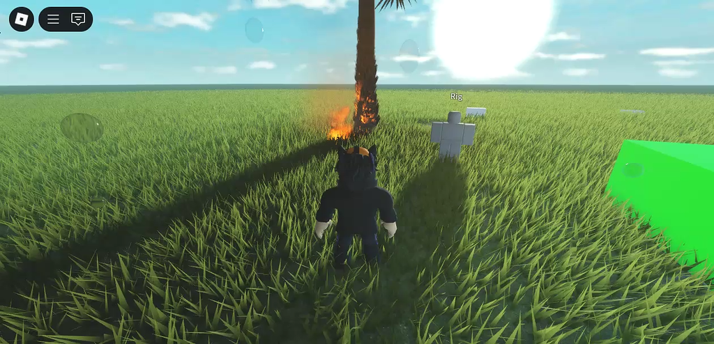 Fire effect flickering issue - Building Support - Developer Forum | Roblox
