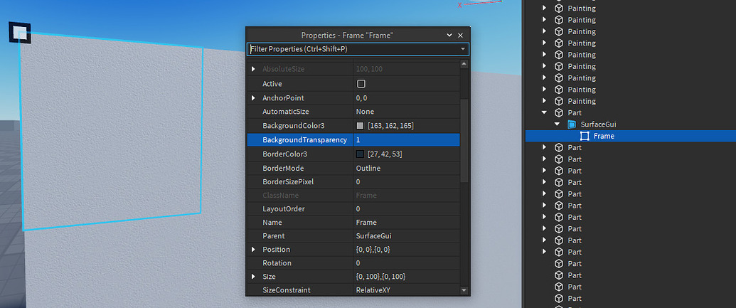 SurfaceGui color is off - Art Design Support - Developer Forum | Roblox