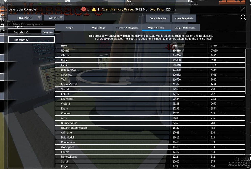 Is this a memory leak? - Scripting Support - Developer Forum | Roblox