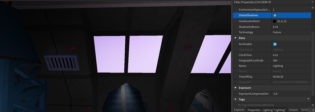 Glass material turns pure white with shadows enabled - Engine Bugs ...