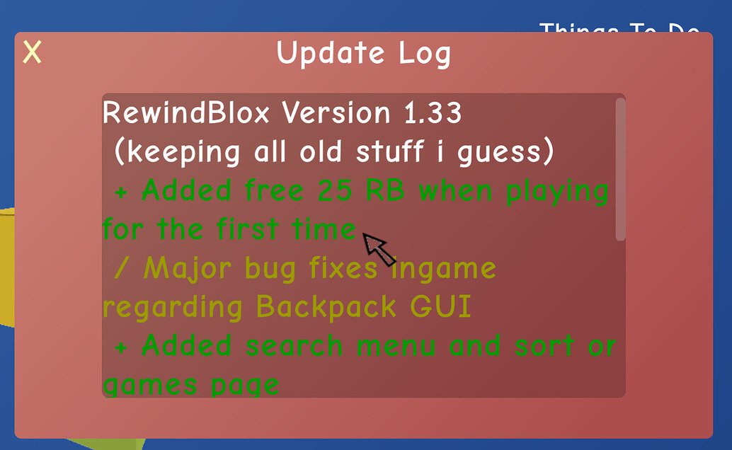 I would like more early feedback on my Old Roblox simulator ...