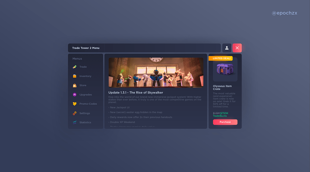 Modern Simulator UI [Trade Tower 2] - Creations Feedback - Developer ...