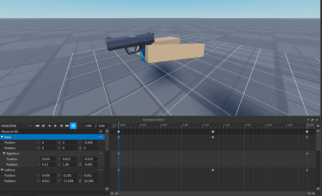 Help with combining animations that handle different types of movement ...