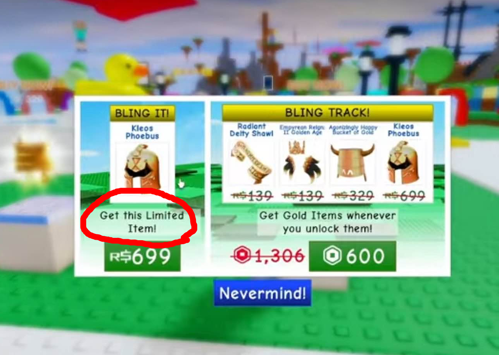 Event items that say limited haven't become limiteds - Catalog Asset ...