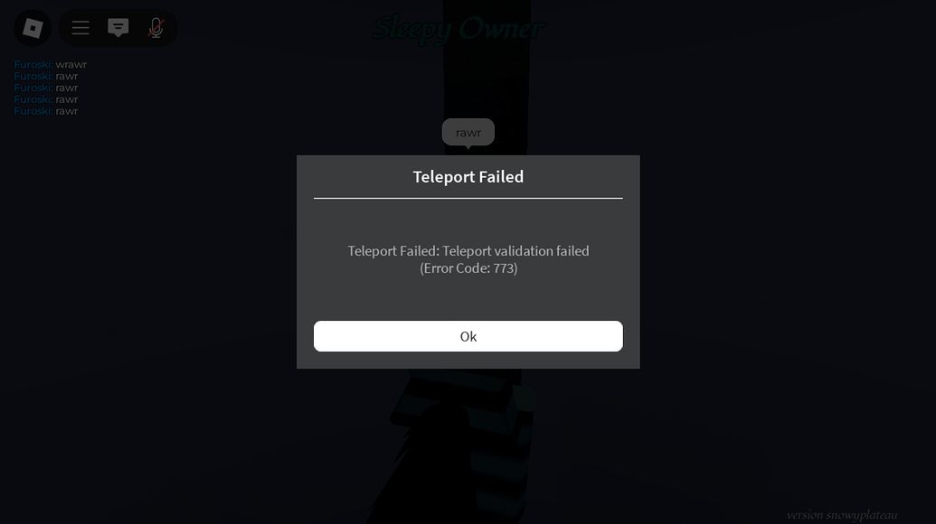 Error Code 773, Failure to Teleport? - Scripting Support - Developer Forum | Roblox