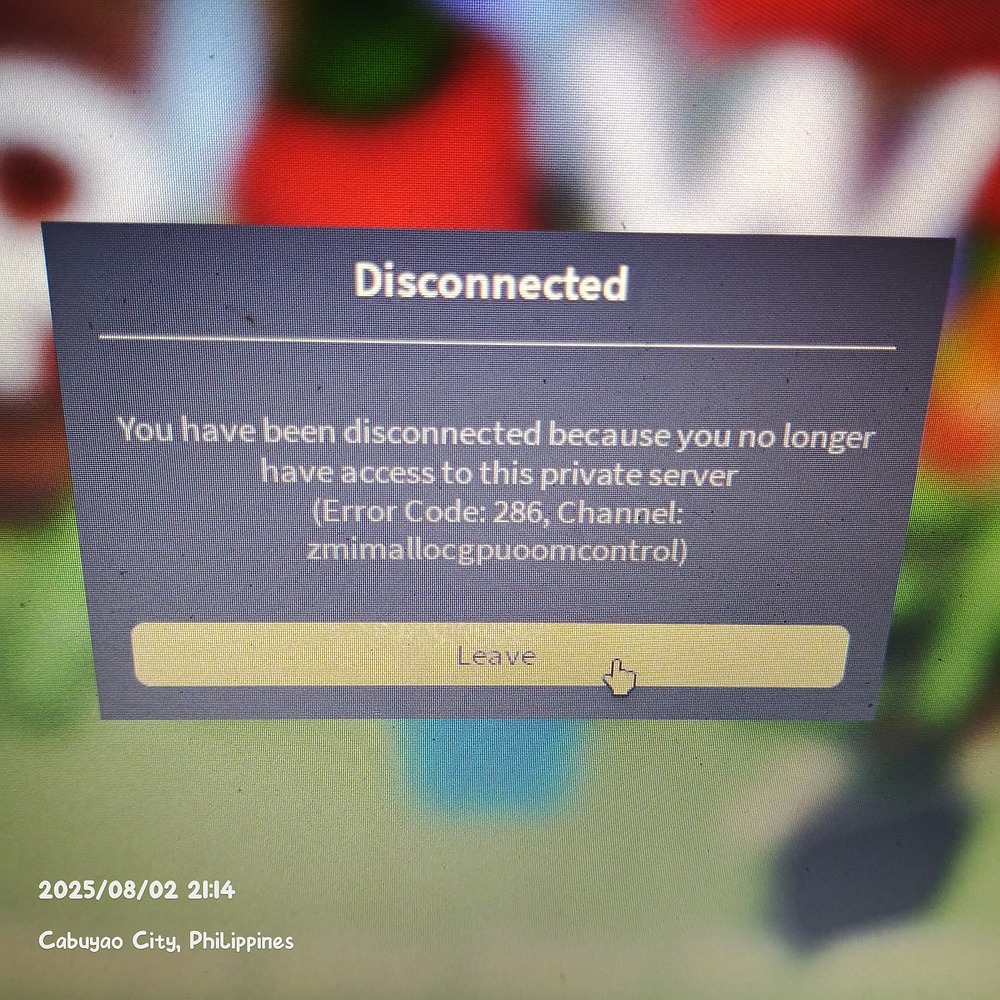 288 error, Mimalloc GPU OOM - Platform Usage Support - Developer Forum | Roblox