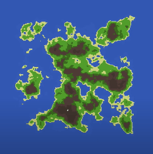 How to generate random shaped island with perlin noise - Scripting Support - Developer Forum ...