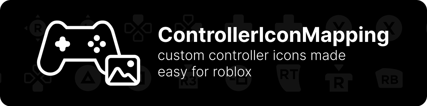 ControllerIconMapping | custom controller icons made easy for roblox ...