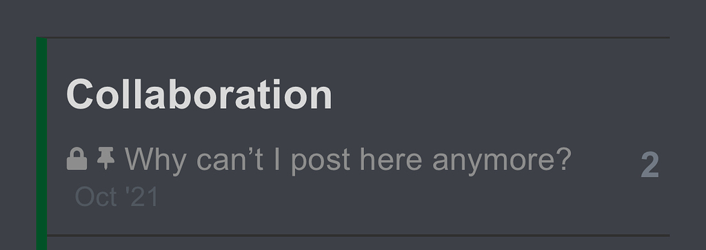 Hide the Collaboration category from the front page - Forum Features ...