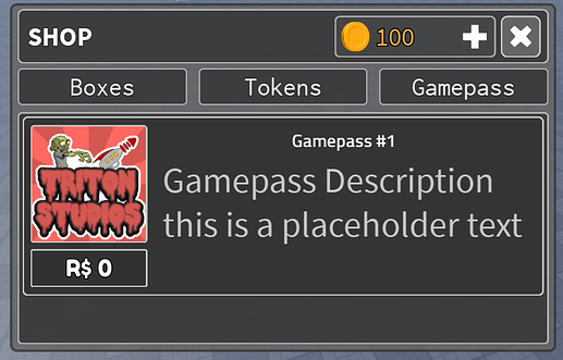 Is it possible to get gamepass icon as square thumbnails? - Scripting Support - Developer Forum ...