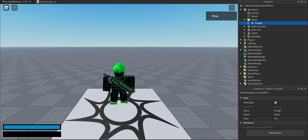 Why does the bar go to 0 instantly? - Scripting Support - Developer Forum | Roblox