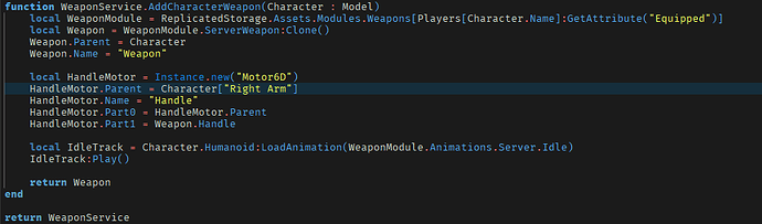 Animation not playing when first loading into the game - Scripting ...