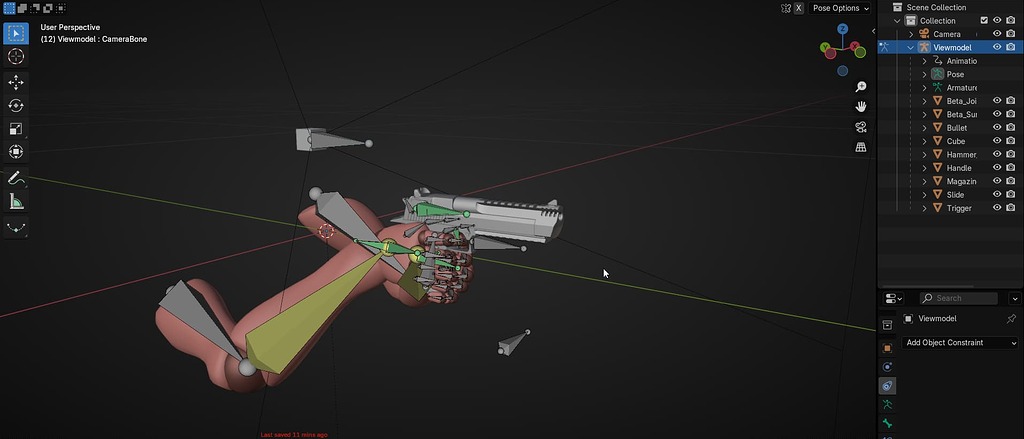 FBX animation import gun wont move - Art Design Support - Developer ...