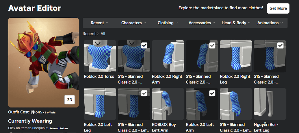 UGC Bundles are non-usable in R6 games - Catalog Asset Bugs - Developer ...
